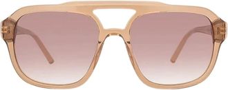 Janice Femme, Accessoires, Beige, Taille: ONE Size Sully Lunettes de soleil