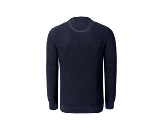 GANT Rundhalspullover Micro Textured Cotton C-Neck Herren Hoodie, Sweatshirt, Pulli, Strickpullover, Hoody