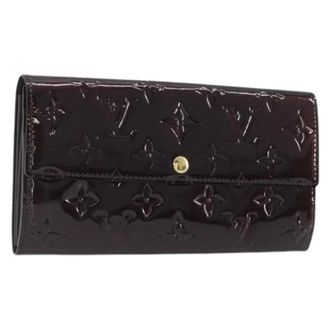 Louis Vuitton Portefeuille Long Pre-owned - Femme - Pre-owned - Violet - Taille: ONE Size