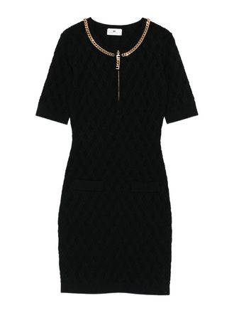 Elisabetta Franchi Robe Courte - Noir