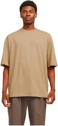 Jack & Jones Jjecharge Noos T-Shirt à col Rond, Kaki, XL Hommes