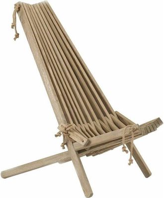 EcoFurn Ecofurn - Chilienne en bois EcoChair Fr&ecirc;ne