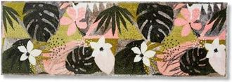 Astra Tapis de propreté Doux et Moelleux Pure & Soft - Tapis de propreté intérieur - Paillasson résistant - Jungle Multicolore 50 x 150 cm