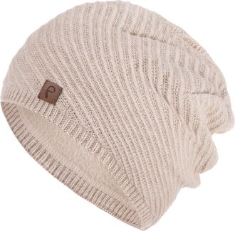 Faera Winterm&uuml;tze warm gef&uuml;ttert Fleece-Futter Winter M&uuml;tze Strick-M&uuml;tze Beanie-M&uuml;tze Damen One-Size 07, Farbe:Beige