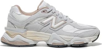 New Balance Femme, Sport, Blanc, Taille: 40 EU Baskets en daim et mesh 9060
