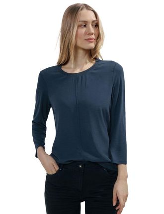 Cecil Damen Casual Denim Blue M