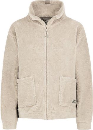 Sublevel Fleecejacke Damen Teddyfleece Kuschelig &Uuml;bergangsjacke Jacke Outdoor Stehkragen, Kapuze, flauschig, kuschelig, warm, Outdoor