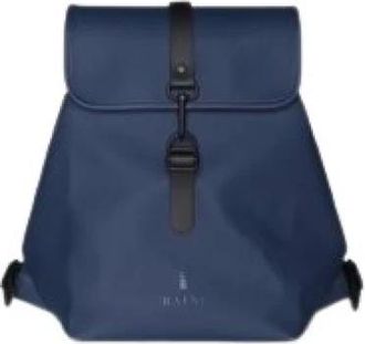 Rains Femme, Sacs, Bleu, Taille: ONE Size Bucket Backpack