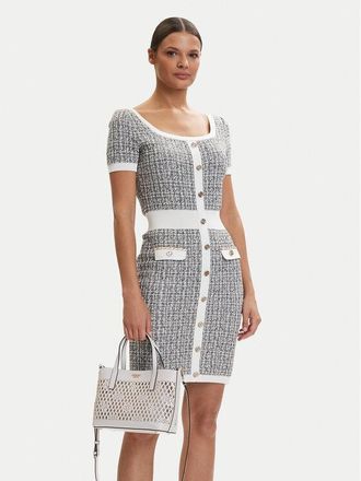 Guess Handtasche Letty Mini HWPG99 11750 Wei&szlig;