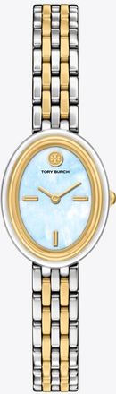 Tory Burch Damen Ovale Armbanduhr