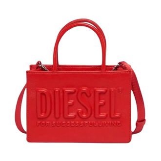 Diesel Femme, Sacs, Rouge, Taille: ONE Size Mini sac &agrave; poign&eacute;e sup&eacute;rieure