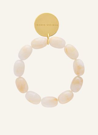 Vanessa Baroni Vanessa Baroni Armband Olive Flex Bracelet Pearl Marble By Glambou gold