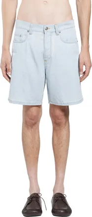 Versace Chambray Denim Shorts