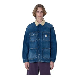 Carhartt Work in Progress Warren Chore Jacket - - Jackets - Herren - Blau - M