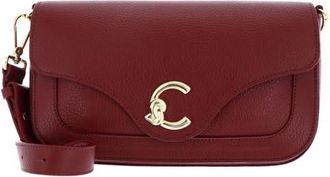 Coccinelle Cuir sac à épaule bandoulière C-Me Handbag Grainy Leather Ribes framboise
