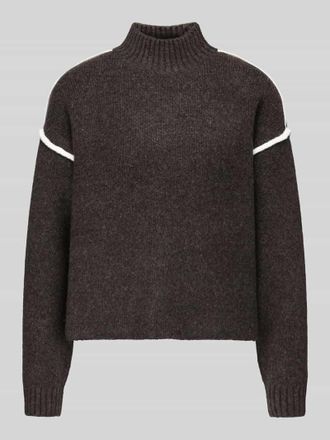Vero Moda Pullover mit Kontrastpaspel am &Auml;rmel