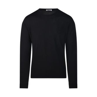 Roberto Collina Herren, Strickwaren, Schwarzk, 2XLGr&ouml;&szlig;e