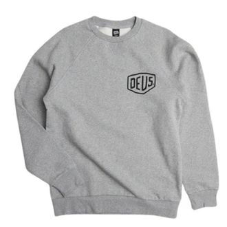 Deus Herren, Sweatshirts & Hoodies, Grau, MGr&ouml;&szlig;e