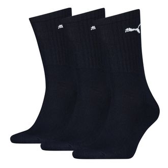 Puma Chaussettes courtes unisexes PUMA (lot de 3 paires), V&ecirc;tements, Bleu, 35-38