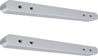 Paulmann 94603 Seilsytem Montageset Halterung 2er Set Seil Chrom matt Drahtseil Metall Schiene