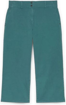 Fiorella Rubino Damen, Hosen, Grün, 2XLGröße