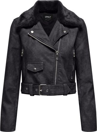 Only ONLMACY Washed Biker CC OTW