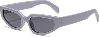 Generic Lunettes De Soleil &Agrave; Monture Fine For Hommes Et Femmes, Id&eacute;ales For Les D&eacute;placements Quotidiens, Les F&ecirc;tes, Le Shopping Et Bien Plus Encore.(Gray)