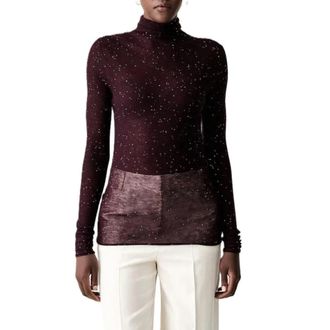 Pinko Rollkragenpullover - - Knitwear - Damen - Lila - XS