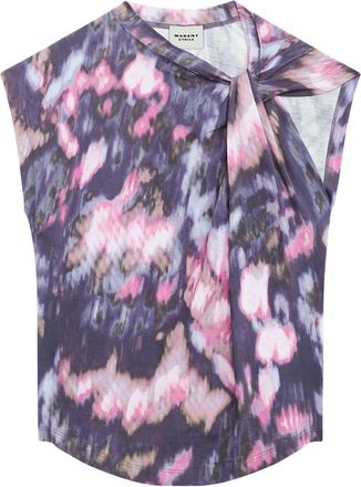 Isabel Marant t-shirt Nayda - Violet