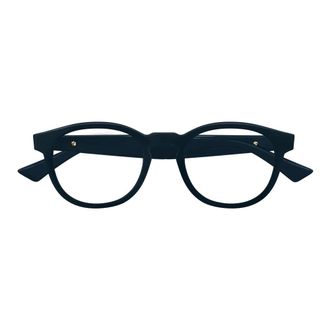 Bottega Veneta Femme, Accessoires, Bleu, Taille: ONE Size Lunettes rondes bleues avec ajustement asiatique