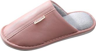 Generic Pantoufles thermiques pour femme - Chaussures de loisirs dhiver (3,5) - Rose