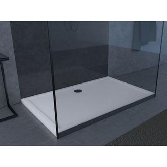 Aurlane Marwell Duschtasse Duschwanne 140 x 90 cm - Hochwertige Duschtasse aus Sanit&auml;r-Acryl, passend f&uuml;r Duschabtrennungen mit einer Grundfl&auml;che von 140 x
