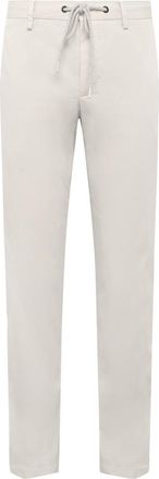 Alberto Superleichte Chino mit Stretch und Tunnelzug, Slim Fit in