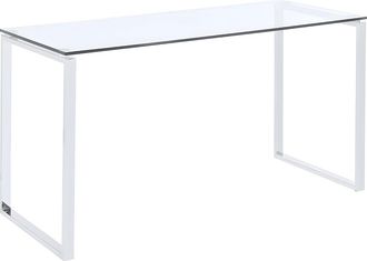 Vente-Unique Schreibtisch - Glas & Metall - Freya