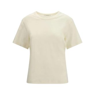 Christophe Lemaire Femme, Tops, Beige, Taille: 40 FR T-shirt Classique en Coton