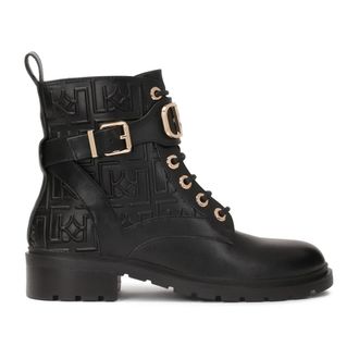 Kazar Monogrammverzierte Stiefel - - Shoes - Damen - Schwarzk - 36 EU