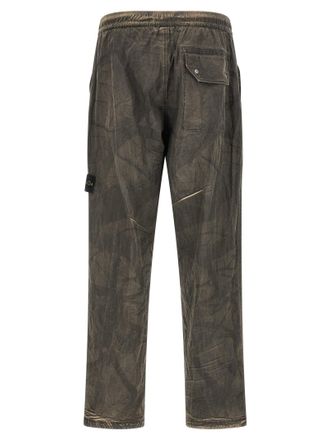 Stone Island Marbled Polyamide Cargo Pants - Gray