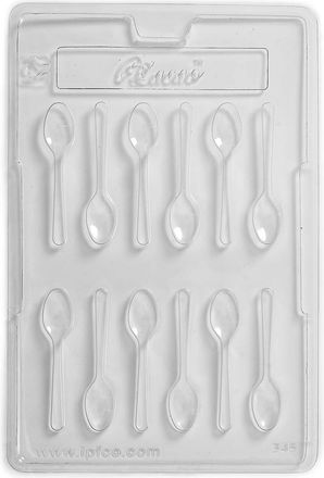 Mystic Moments Schokoladenform mit Löffeln, 12 Mulden