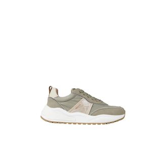 Alexander Smith Blaze Donna in gr&uuml;nem Nylon und silbernen Laminatelementen - - Shoes - Damen - Mehrfarbig - 39 EU