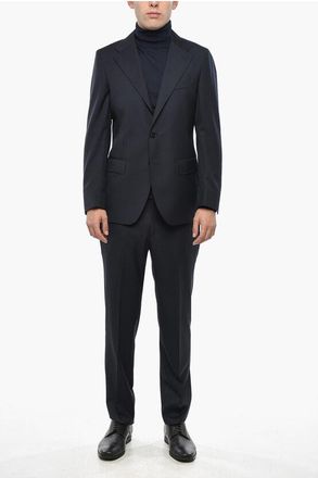 Brian Dales Side Vents Notch Lapel 2-Button Suit size 56