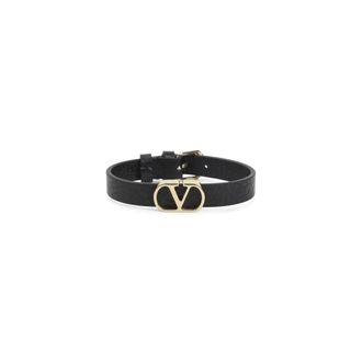 Valentino Garavani Vlogo Signature Armband - - Accessories - Herren - Schwarzk - ONE SIZE