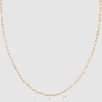 Vanrycke Collier Skin Tattoo S Or Rose, 42cm, 3 Diamants