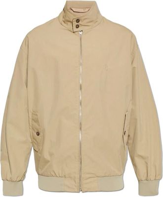 Maison Margiela Homme, Vestes, Beige, Taille: S Veste &agrave; Col Montant