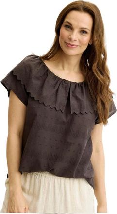 In Front IN Front, Femme, Blouses et Chemises, Brun, Taille: 46 FR Blouse