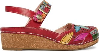 Laura Vita Sandalen Laura Vita Facscineo 02 Rot