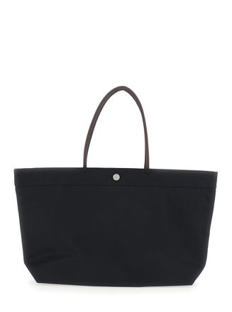 Tory Burch Womens Tote Bag Ella Twist Black Ecoleather Polyamide