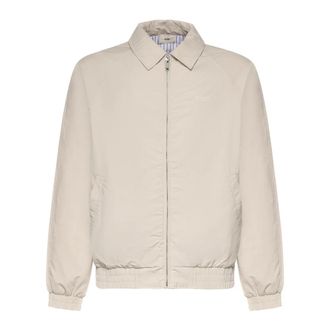 Autry Elastische Bomberjacke mit Rei&szlig;verschluss - - Jackets - Herren - Beige - L