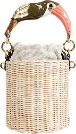 Chlo&eacute; Femme, Sacs, Beige, Taille: ONE Size Tropicus Bucket Bag