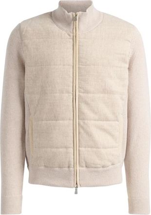 Gran Sasso Homme, Pulls, Beige, Taille: M Giubbino Jacket