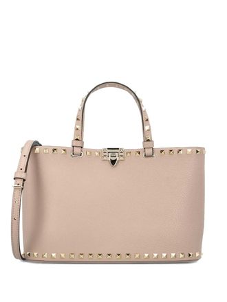 Valentino Garavani petit sac &agrave; main &agrave; ornements Rockstud - Rose